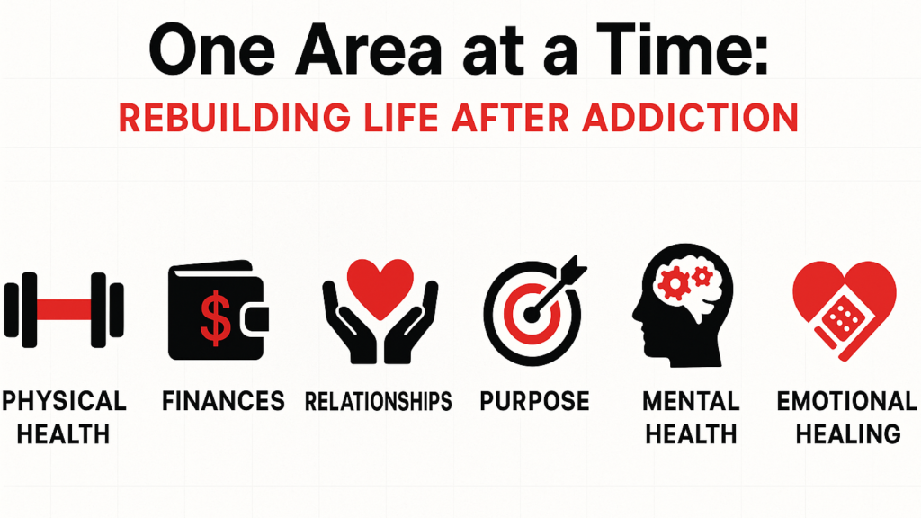 How To Rebuild Your Life After Addiction One Area At A Time